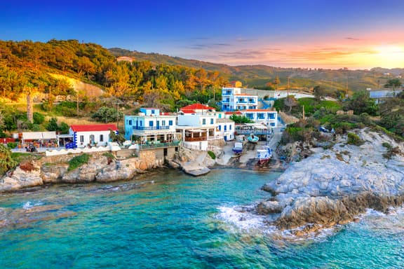 Why This “Blue Zone” Island in Greece With Healing Thermal Waters ...