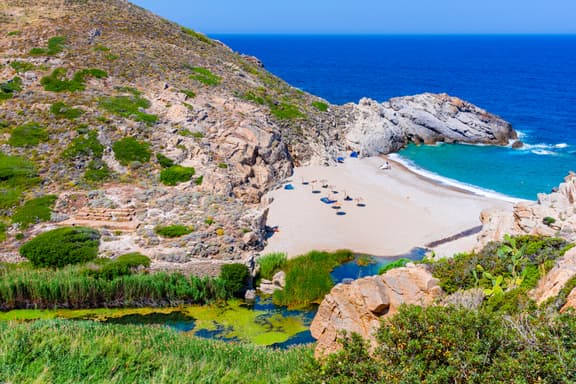 Why This “Blue Zone” Island in Greece With Healing Thermal Waters ...